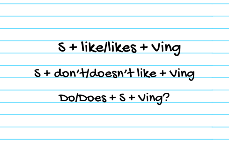 Bài tập Like và Ving: Phương pháp học tiếng Anh hiệu quả cho người Việt ...